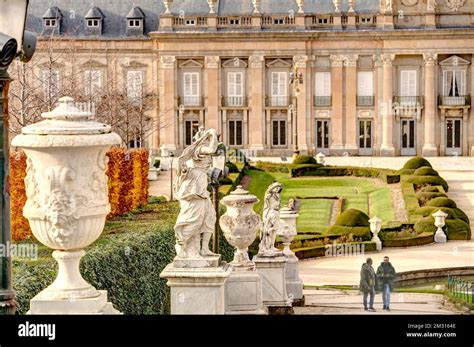 Real Sitio De San Ildefonso La Granja Stock Photo Alamy