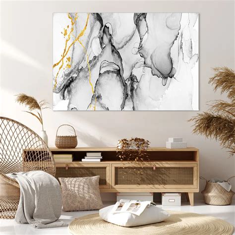 Obraz na płótnie Kompozycja z motywem złota 120x80 cm Sklep Arttor pl