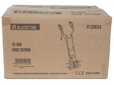 Motobineuse électrique Blackstone TE 360 1050W en Promo sur AgriEuro