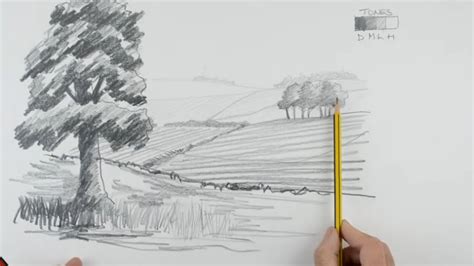 Dibujos A Lapiz De Paisajes Faciles