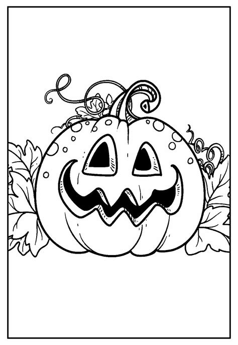 Desenhos de Abóbora de Halloween para colorir Bora Colorir