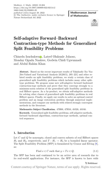 self adaptive forward backward contraction type methods for generalized split feasibility