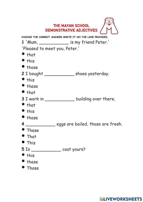 Common And Proper Adjectives Worksheet Grade Adjectiveworksheets Net