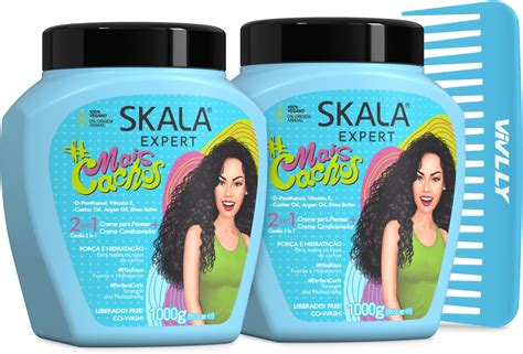 Amazon Skala Expert Creme De Tratamento 2 Em 1 Mais Crespos 1