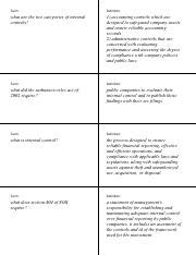 Chpt Internal Control And Accounting For Cash Term Definition