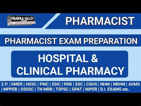 ZP Pharmacist Exam Preparation ESIC Pharmacist Exam Preparation IBPS