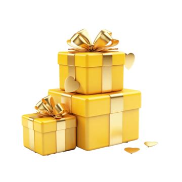Caja De Regalo Amarilla D Especial San Valent N Png Dibujos Regalo De