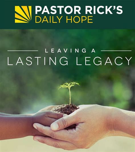 Listen Online Pastor Rick S Daily Hope