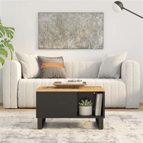VidaXL Stolik Kawowy 60x50x35 Cm Lite Drewno Mango VidaXL Sklep