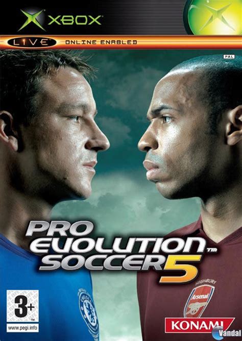 Pro Evolution Soccer 5 Videojuego PS2 PSP Xbox Y PC Vandal