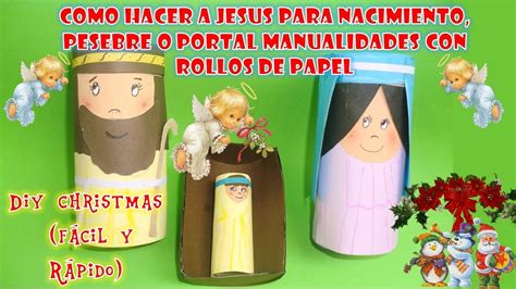 Como Hacer Al Ni O Jesus En Su Pesebre Para Nacimiento O Portal