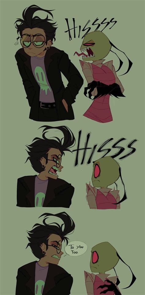 Pin By Wheeze On Zadr Invader Zim Characters Invader Zim Dib