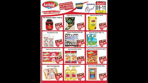 Karlıdağ Market Hafta Sonu Kampanyalar 09 11 Şubat 2024 YouTube