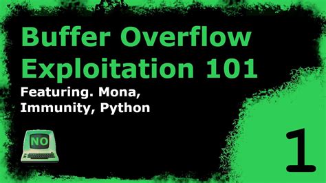 [ 1 ] buffer overflow introduction and set up youtube