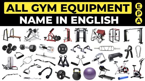 All Gym Equipment Names In English YouTube