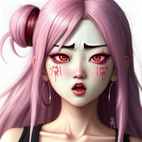 Ai Art Generator From Text Sexy Anime Girl Blush Ahegao Face Img