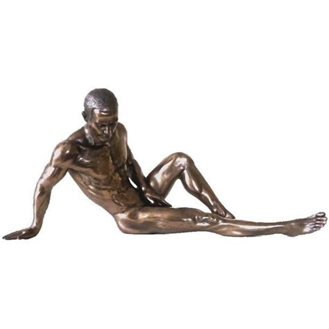 Statuette en résine Homme nu Cdiscount Maison