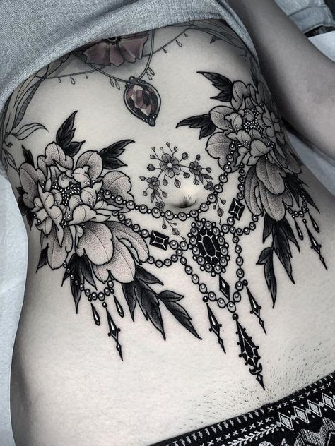 Las Mejores 8 Ideas De Tatuajes En El Abdomen Mujer En 2021 Tatuajes