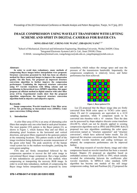 pdf image compression using wavelet transform with lifting scheme and spiht in digital cameras