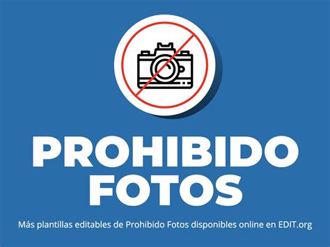 Plantillas Para Carteles De Fotos No Gracias Gratis