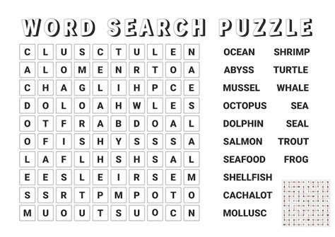 Premium Vector Vector Illustration Word Search Puzzle Crossword