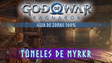 God of War Ragnarok Guia de Zonas 100 Túneles de Myrkr Localización