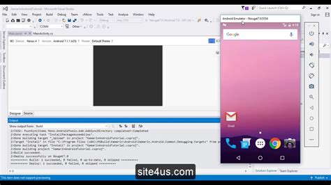 xamarin android tutorial 1 using vs 2015 youtube
