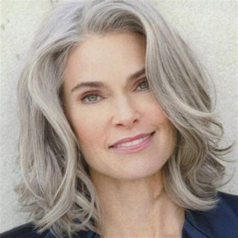 13 Wonderful Medium Length Pictures Of Hairstyles For 60 Year Old Woman