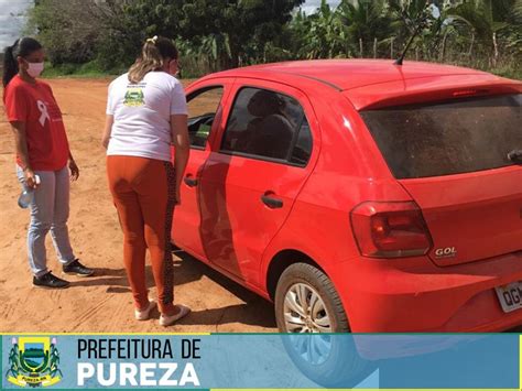 Prefeitura de Pureza Prefeitura continua as barreiras sanitárias