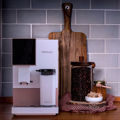 Cremmaet Compactccino Connected White Rose Cafetera Superautom Tica Cecotec