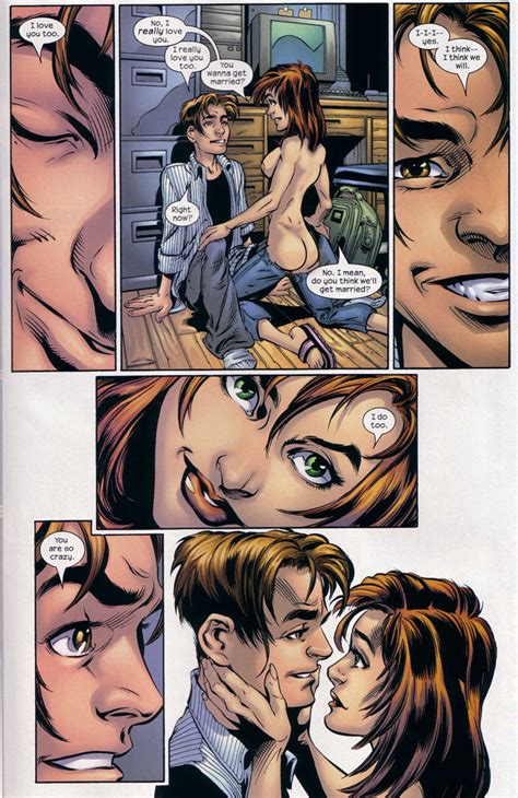 Rule 34 Art Thibert Comic Edit Female Jd Smith Male Mark Bagley Marvel Mary Jane Watson