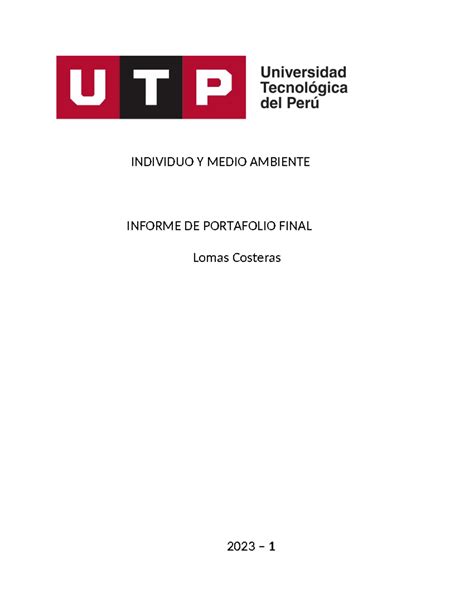 766764954 Semana 15 Redaccion Del Borrador Del Informe GAAA INDIVIDUO
