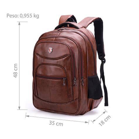 Mochila Executiva Masculina Trabalho Reforçada Notebook em Promoção na