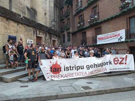 Hemos Denunciado En Orereta Que Las Muertes En El Trabajo Tienen