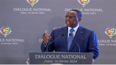 Amnistie pour la période 2021 2024 Macky Sall veut il