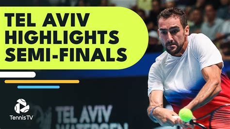 Djokovic Faces Safiullin Cilic Vs Lestienne Tel Aviv 2022 Semi Final
