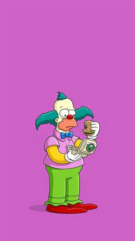 The Simpsons Character Is Eating Some Food
