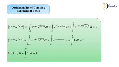 orthogonality of complex exponential bases youtube