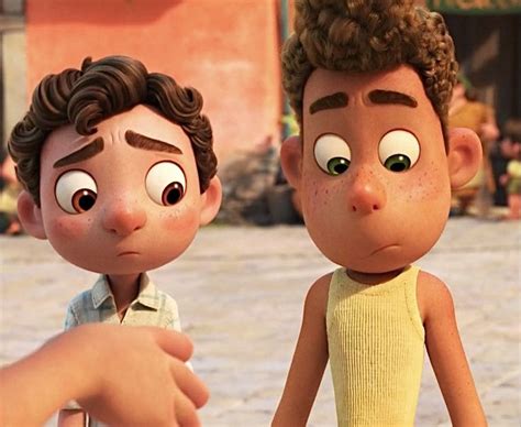 Cartoon Characters In Luca Disney Pixar Movies