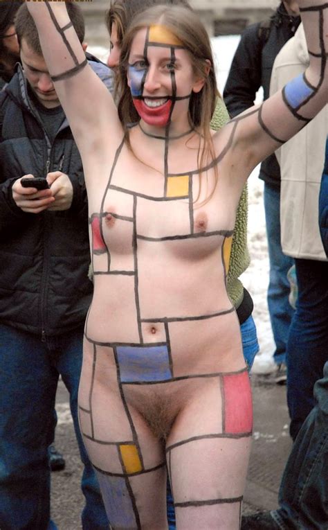 Public Nudity Project Polar Bear Run University Of Chicago Usa