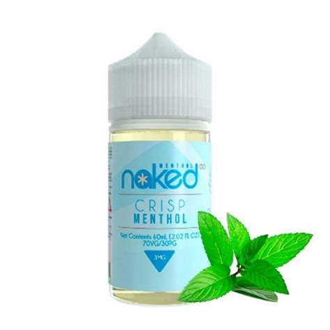 L Quido Naked Crisp Menthol Ml Positive Burn