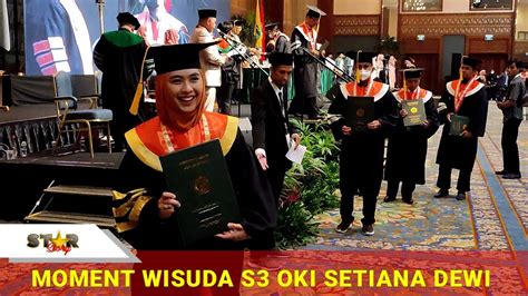 DIHADIRI KELUARGA BESAR INI MOMENT OKI SETIANA DEWI DI WISUDA RAIH