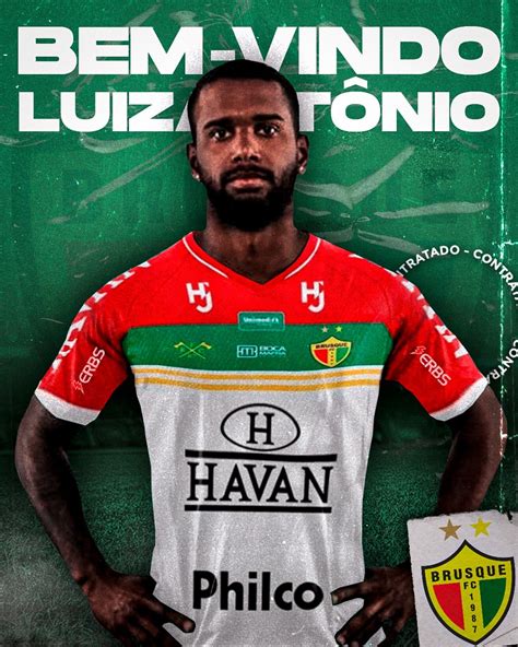 Brusque anuncia contratação do meia Luiz Antônio ex Flamengo brusque