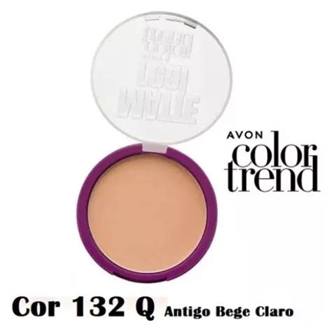 Pó Compacto Facial Matte Avon Color Trend Bege Claro MercadoLivre
