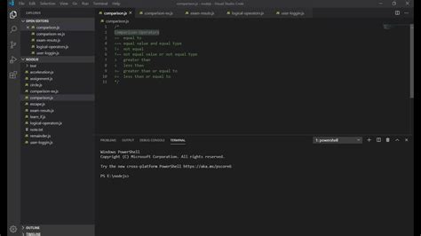 node js for absolute beginners in sinhala 08 comparison operators javascript youtube