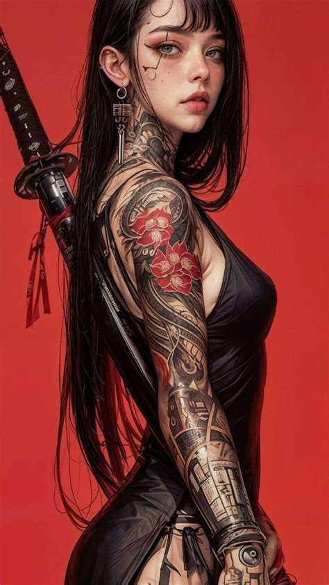 Pins by youおしゃれまとめの人気アイデアPinterestHARDO PARKES2024 女武芸者 侍アート
