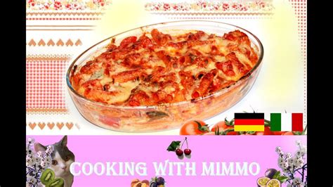 Nudelauflauf Mit Frische Tomaten Sformato Di Pasta Con Pomodorini