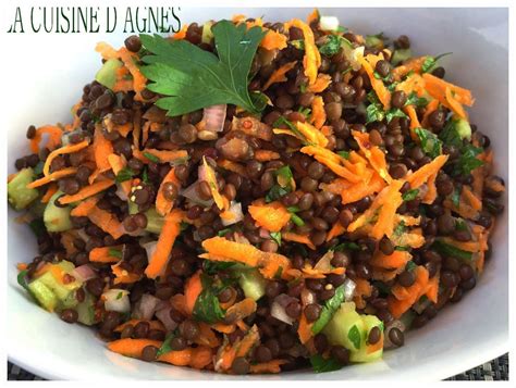 Salade De Lentilles Beluga Recette Ptitchef
