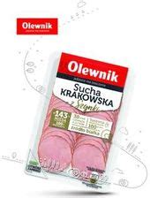 Olewnik Krakowska Kiełbasa Sucha Z Szynki Plastry 90G Ceny i opinie