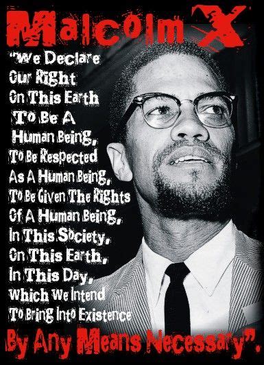 Malcolm X Speech By Any Means Necessary